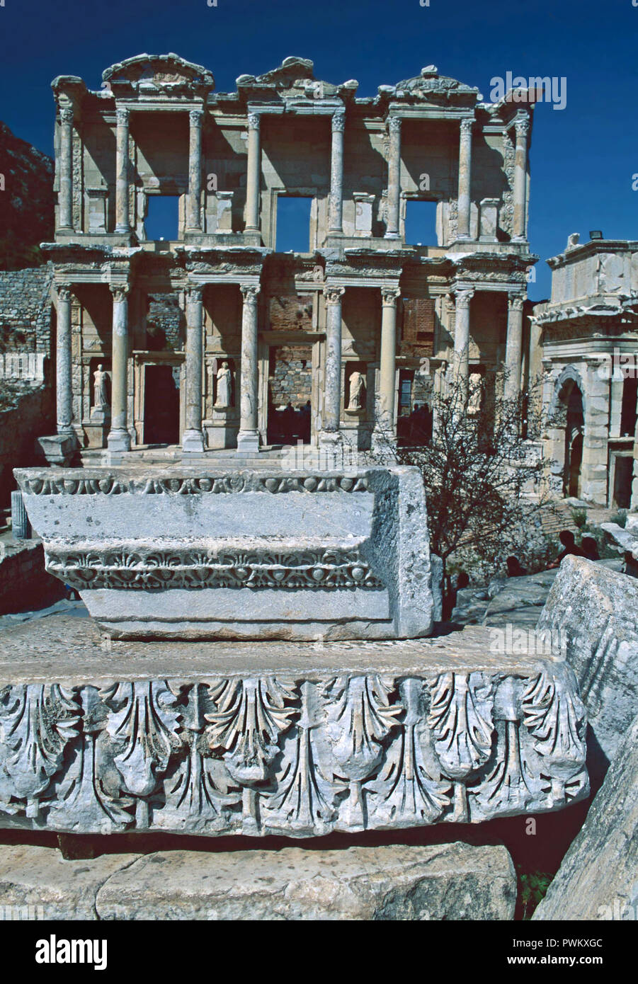 Library of Celsus,Ephesus,Turkey Stock Photo - Alamy