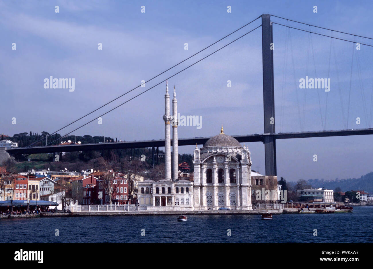 Ortokay Mosque on the Bosporus,Istanbul,Turkey Stock Photo - Alamy