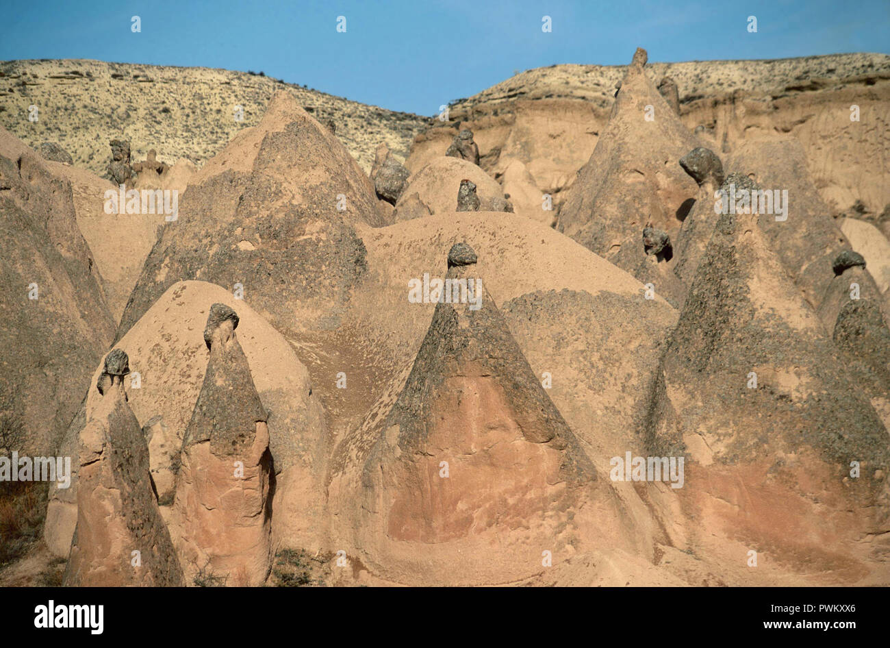 Fairy chimneys of Cappadocia,Turkey Stock Photo - Alamy