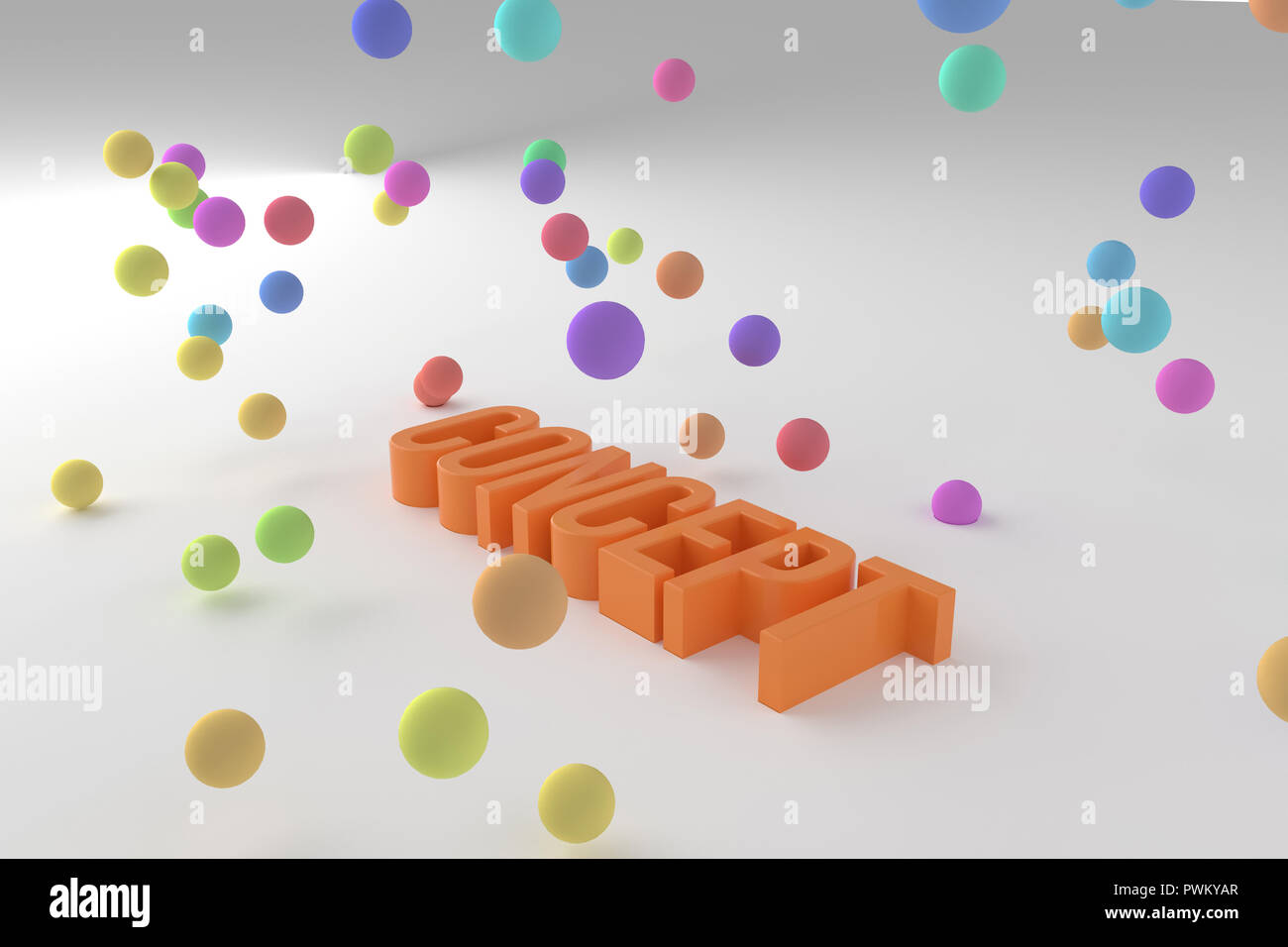 Concept, business conceptual colorful 3D rendered words. Illustrations ...