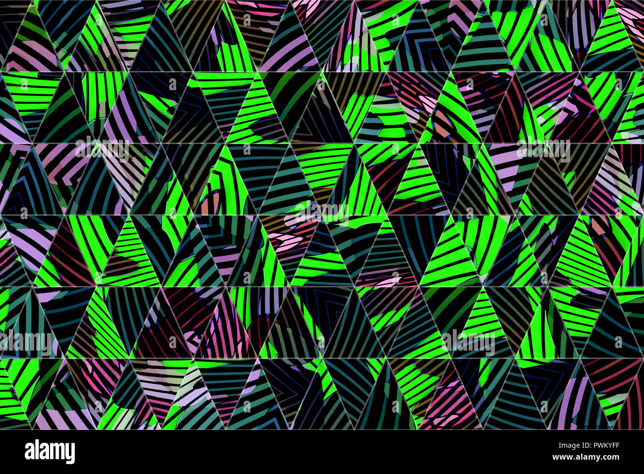 Background or backdrop, triangle strip pattern of geometric, good for ...