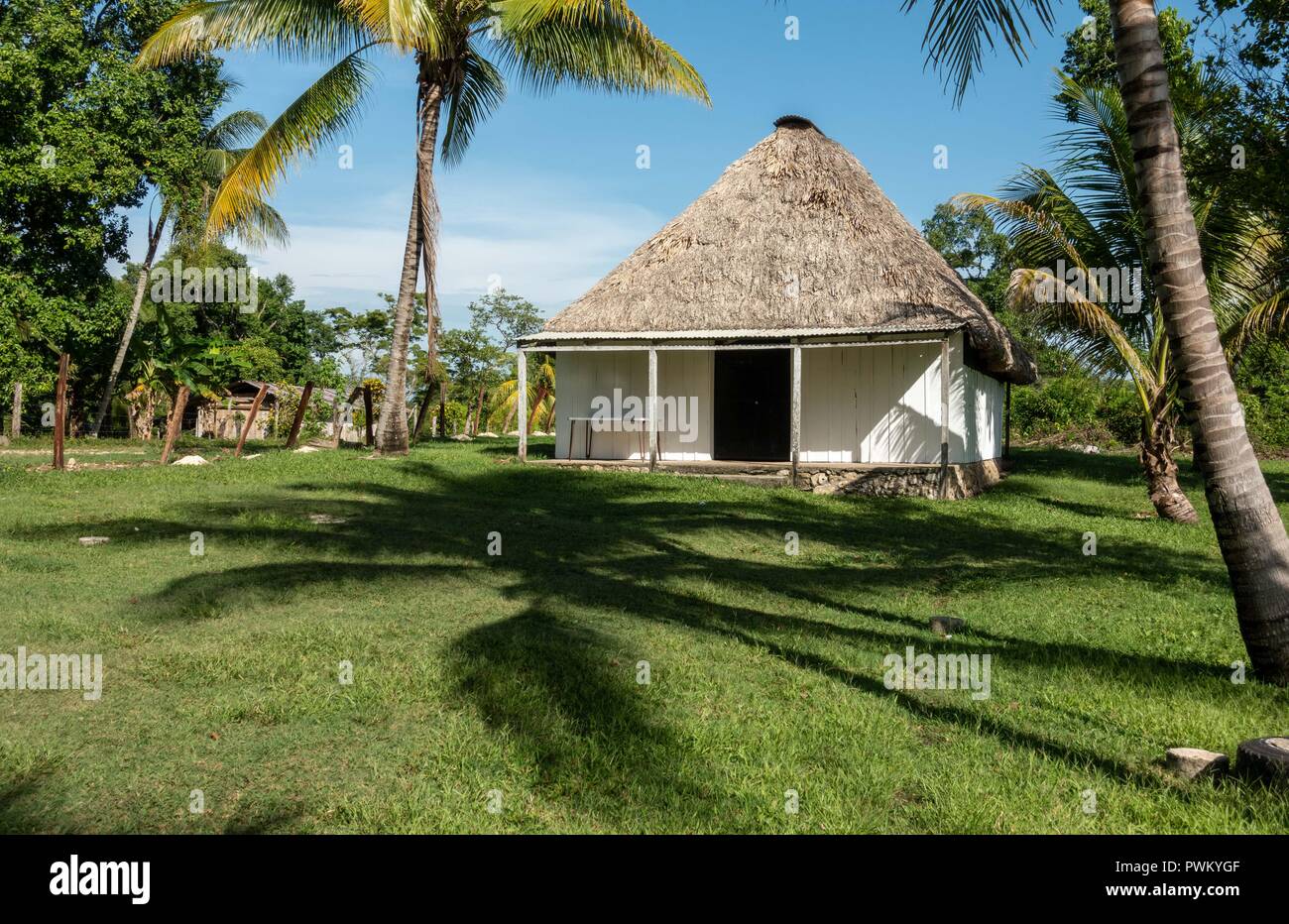 Palm thatch roofs hi-res stock photography and images - Alamy