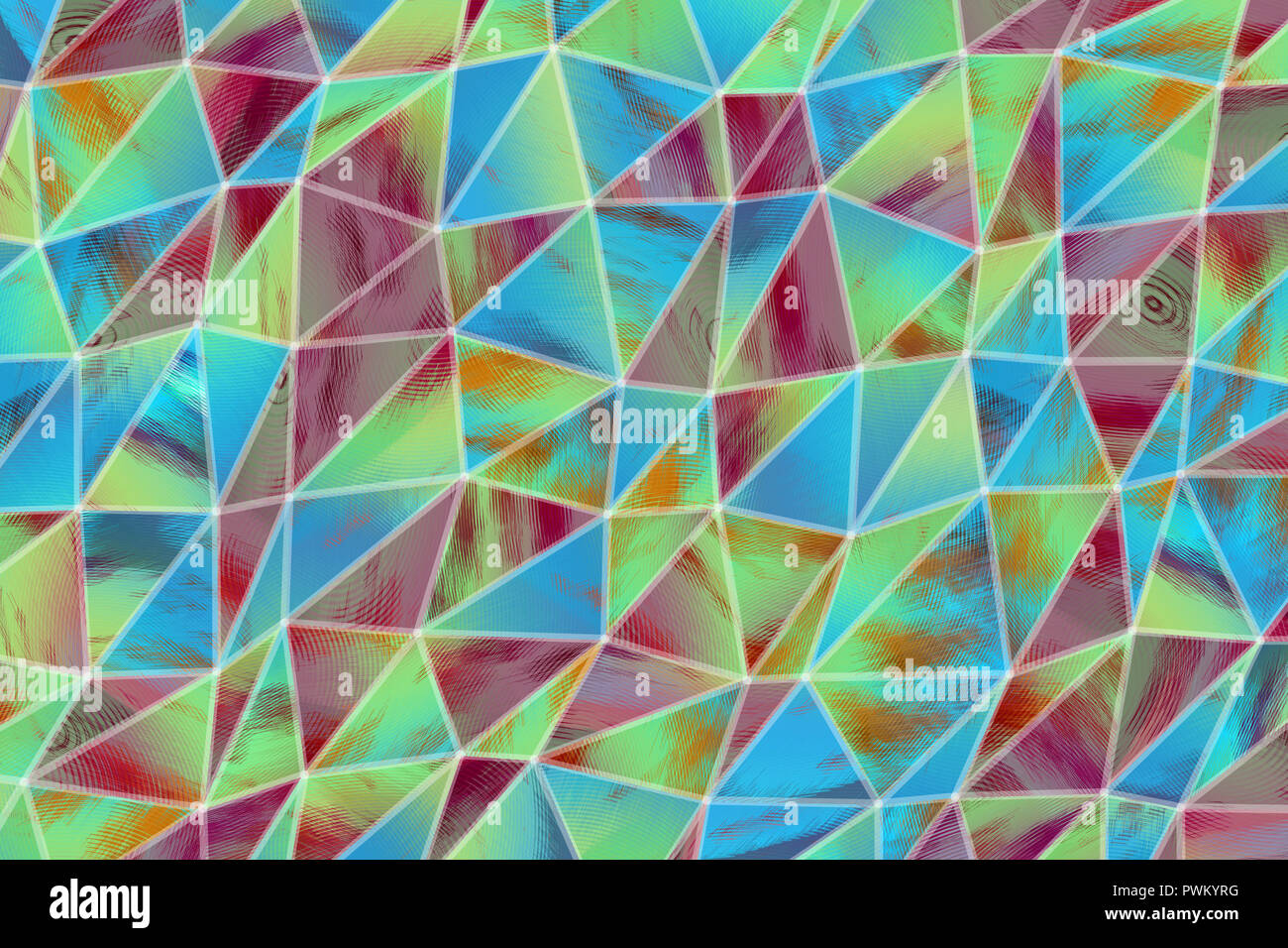 Abstract pattern of geometric triangle strip, artistic for graphic ...