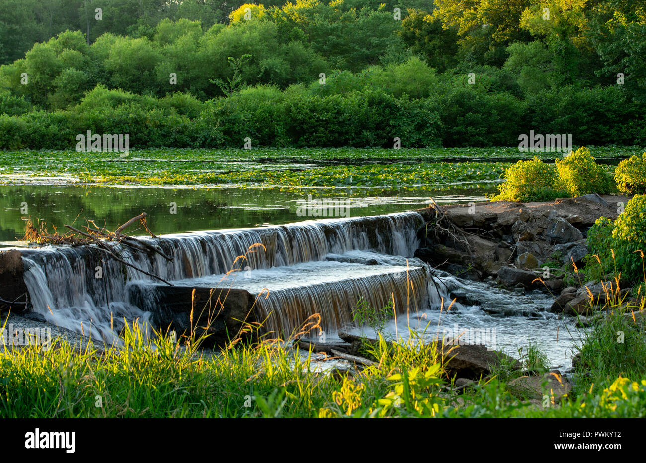 Small lake falls hi-res stock photography and images - Alamy