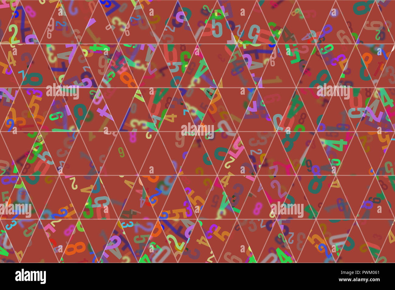 Background or backdrop, triangle strip pattern of geometric, good for ...