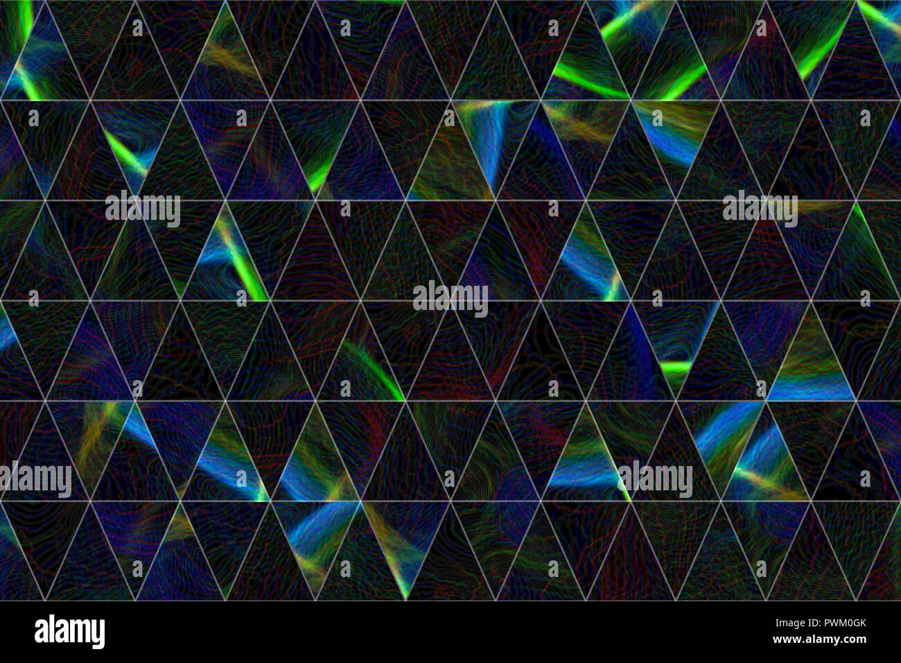 Artistic triangle strip pattern of geometric background abstract Stock ...