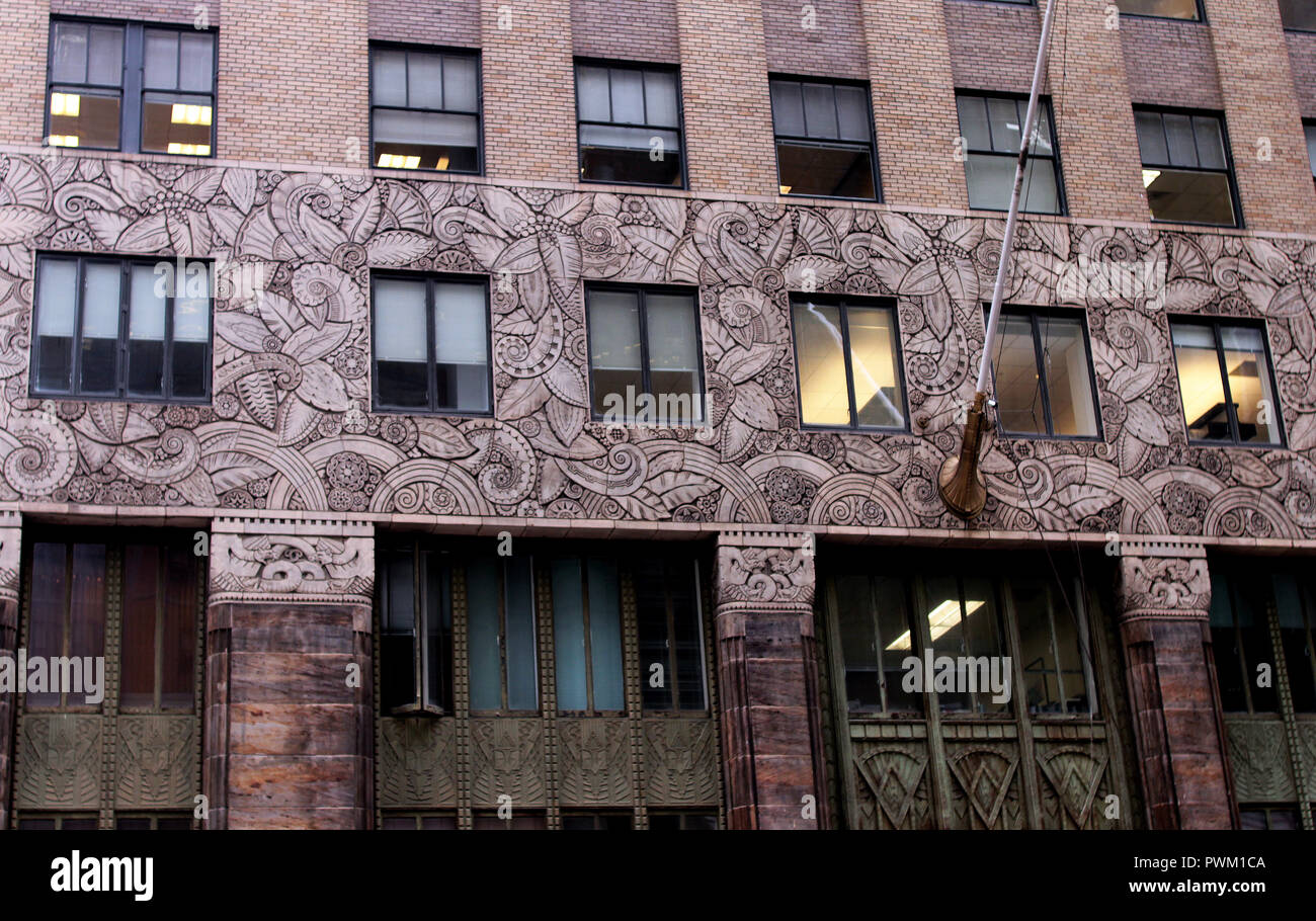 Some interesting patterns and designs etched onto the wall of a ...