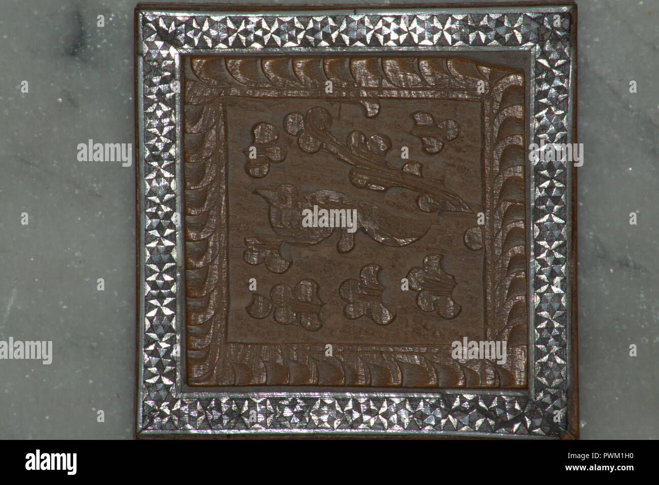 Wooden box, bas-relief Stock Photo - Alamy