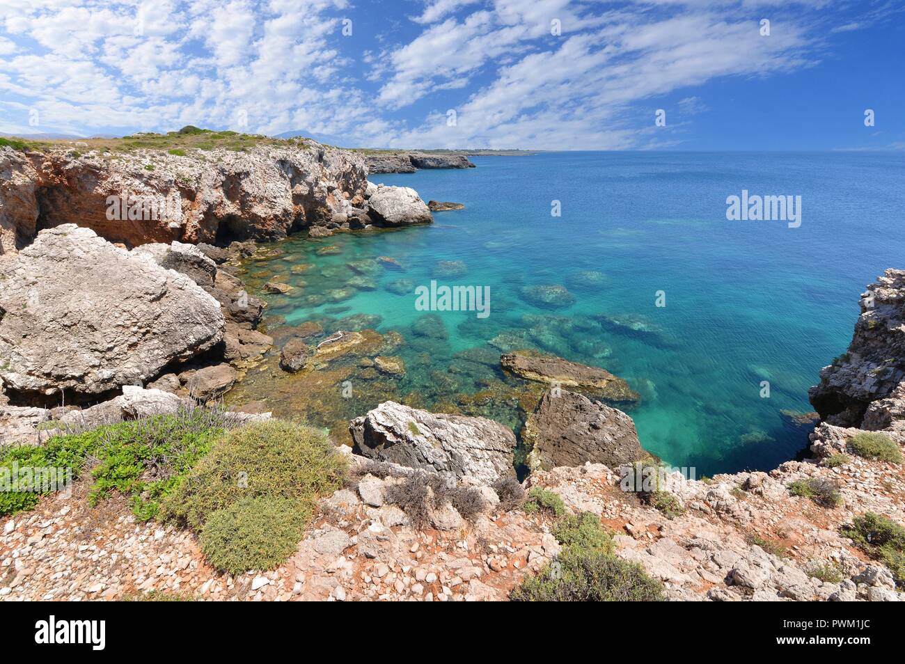 Landscape of greece islands Stock Photo - Alamy