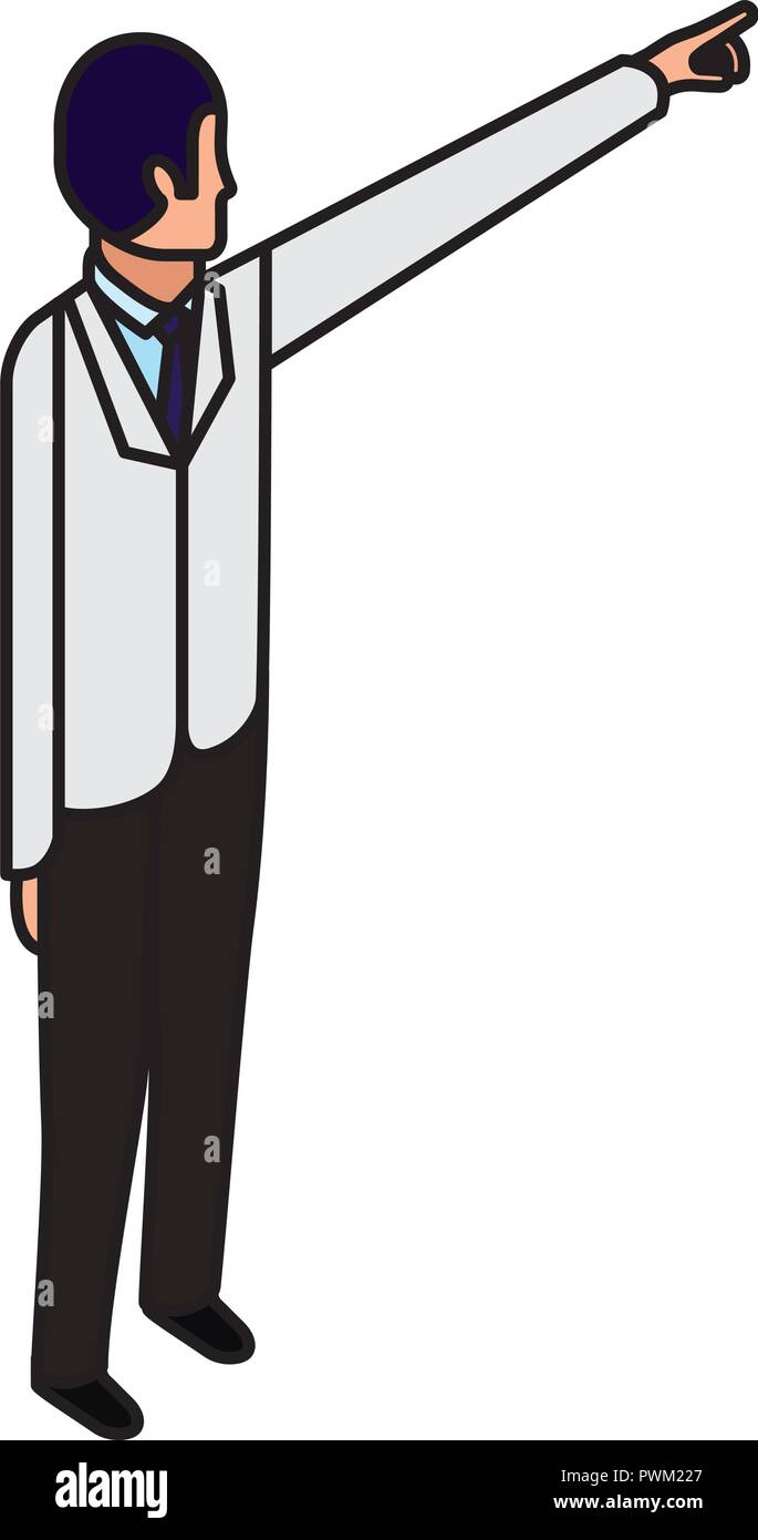 Doctor pointing patient medical Stock Vector Images - Alamy