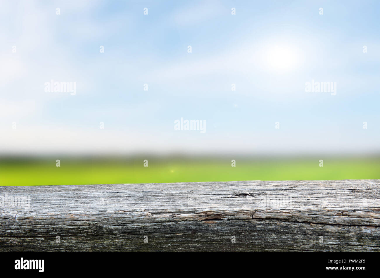empty table for display montages Stock Photo - Alamy