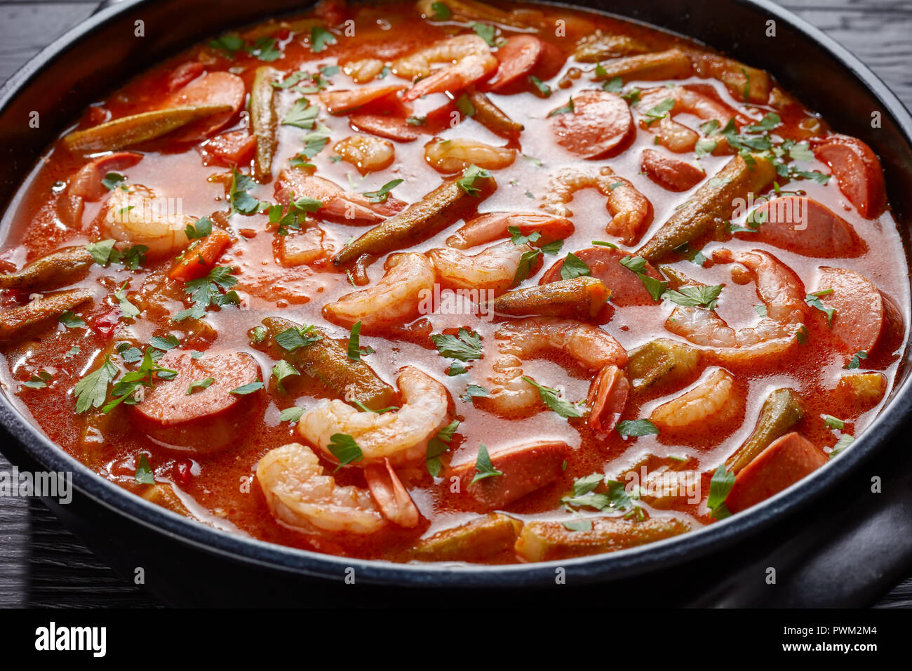 Seafood gumbo hi-res stock photography and images - Alamy