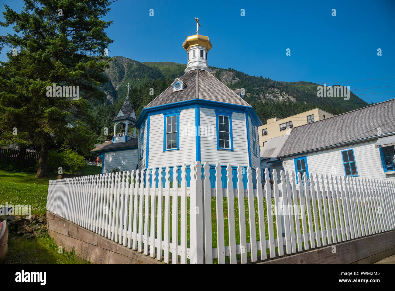 St. Nicholas Russian Orthodox Church ,Juneau, Alaska Stock Photo - Alamy
