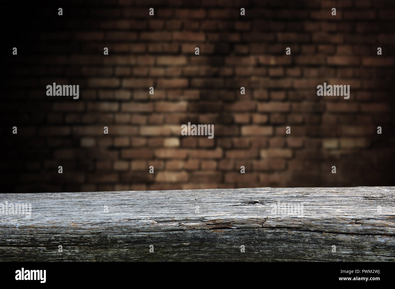 empty table for display montages Stock Photo - Alamy