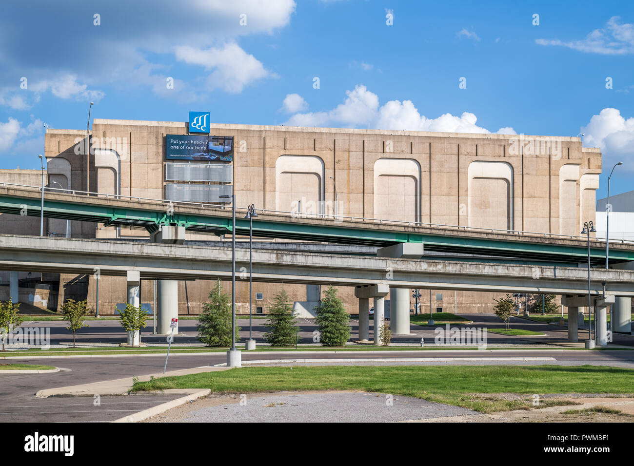 Exterior of the Memphis Convention Center Stock Photo - Alamy