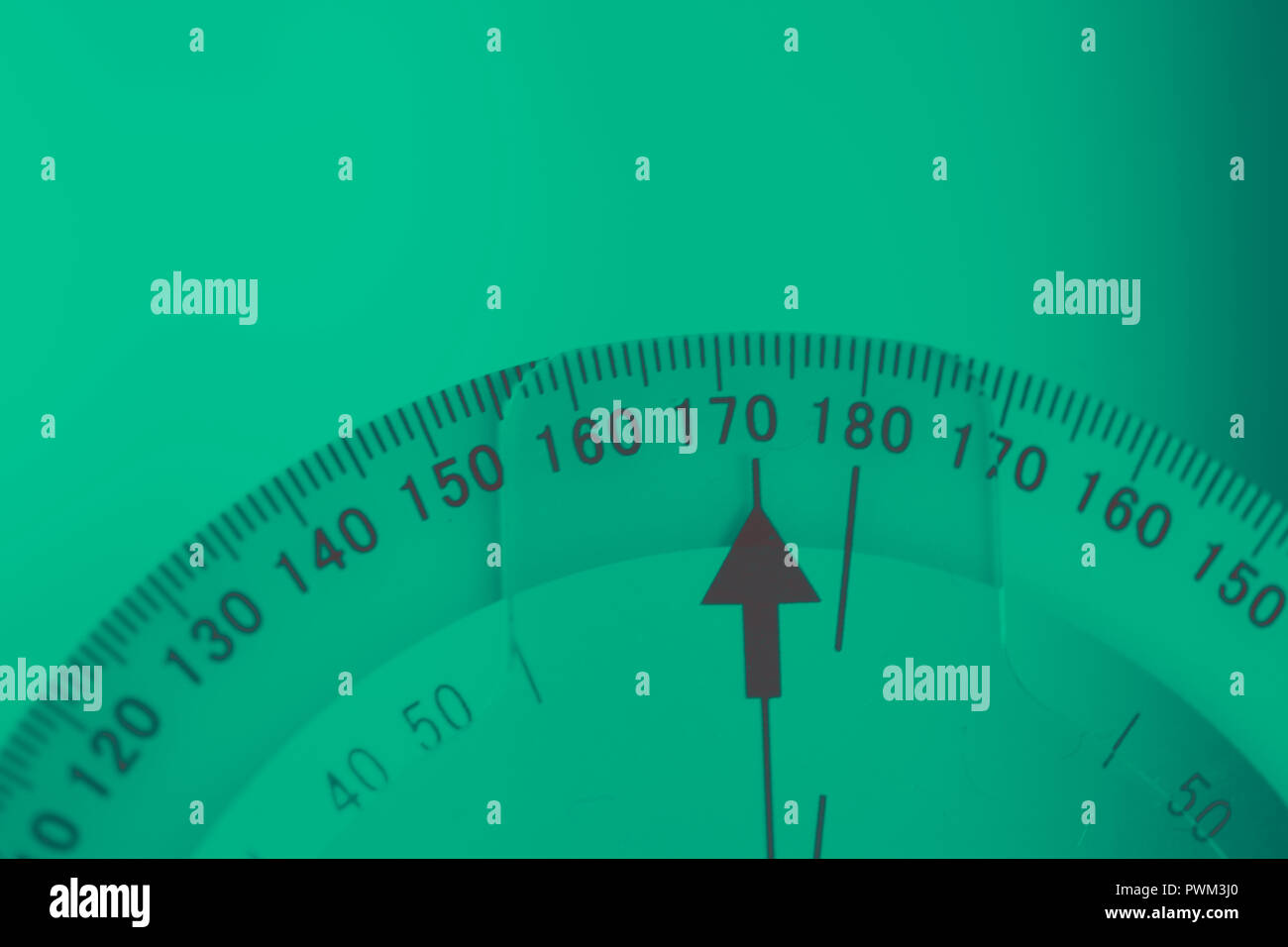 Goniometer movement medical instrument used for measuring mobility of ...
