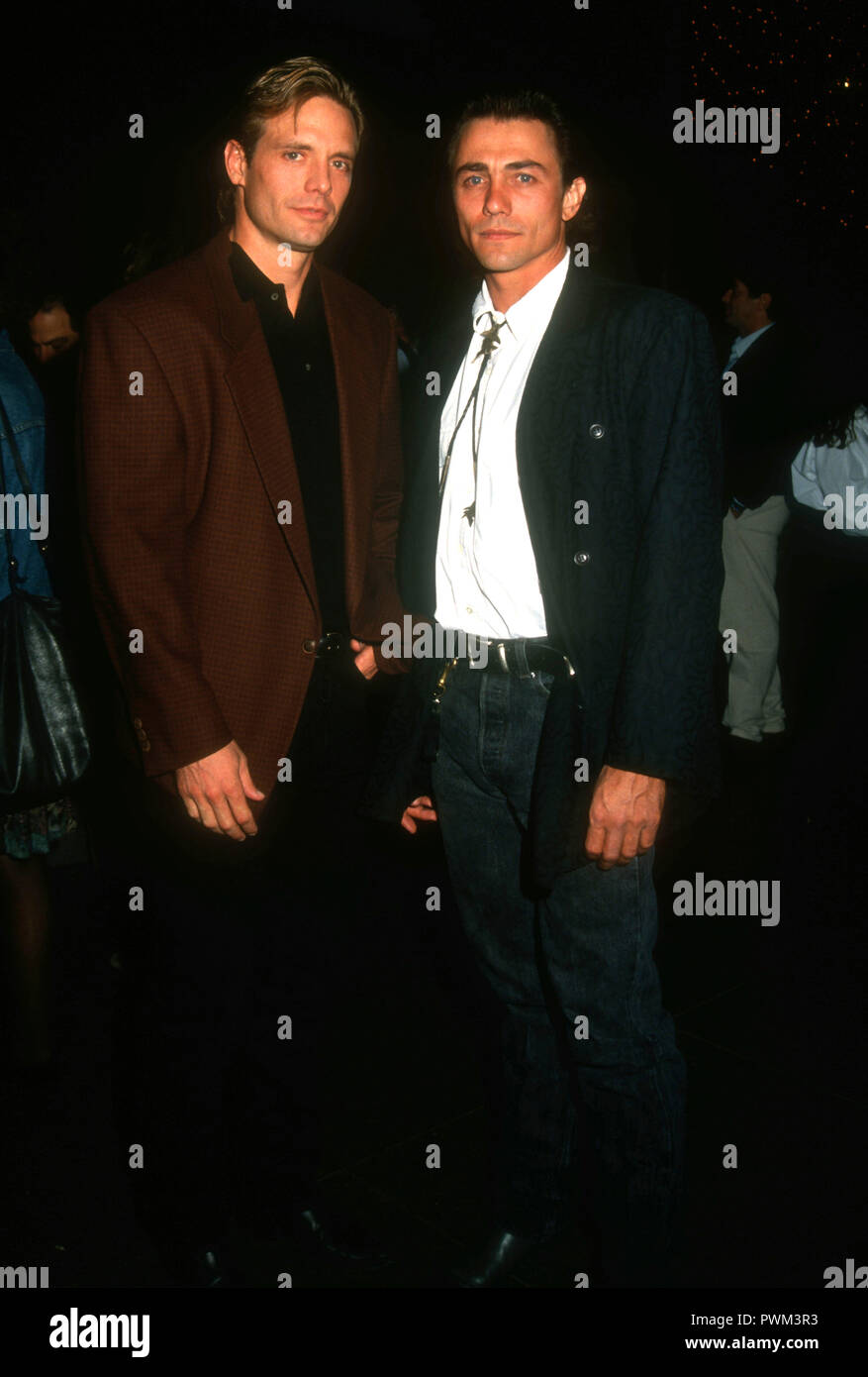 LOS ANGELES, CA - OCTOBER 19: (L-R) Actors Michael Biehn and Alex ...