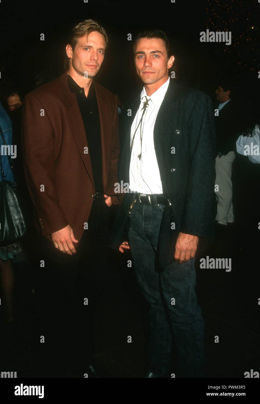 LOS ANGELES, CA - OCTOBER 19: (L-R) Actors Michael Biehn and Alex ...