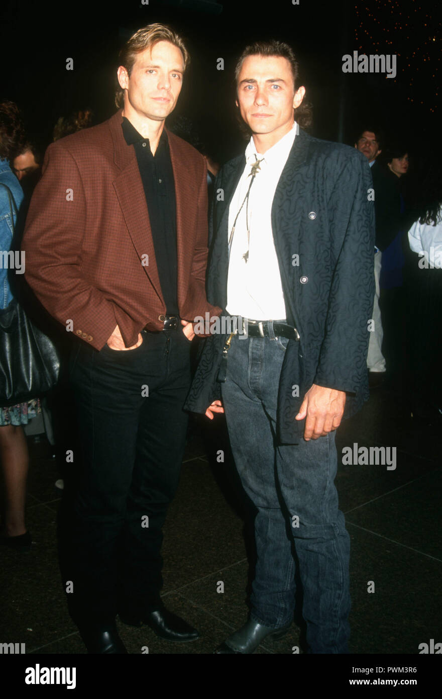 LOS ANGELES, CA - OCTOBER 19: (L-R) Actors Michael Biehn and Alex ...