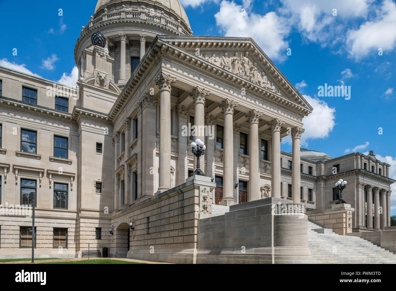 Mississippi State Capitol building, designed by Cass Gilbert Stock ...