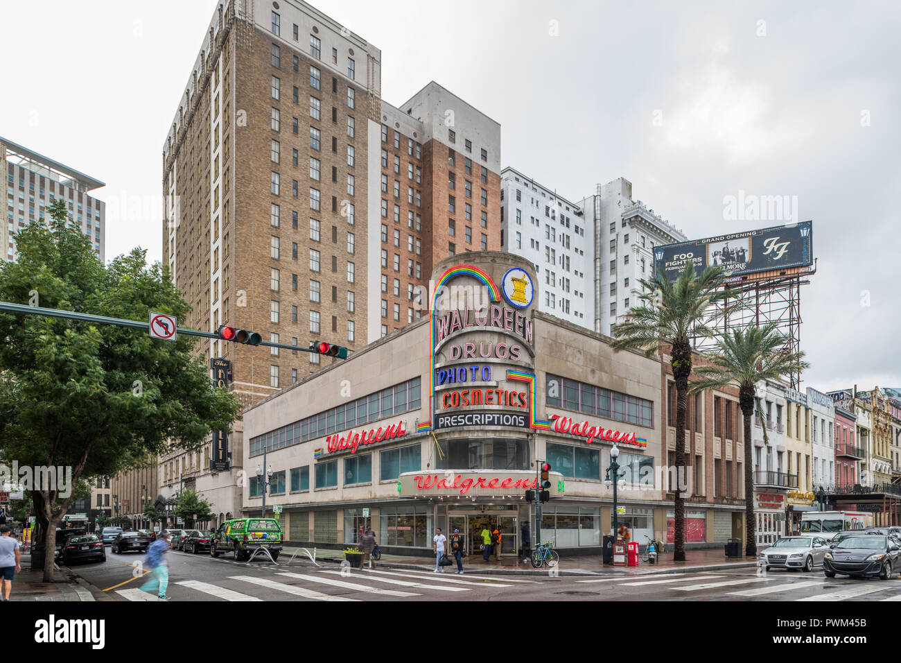 Art moderne Walgreens on Canal Street in downtown New Orleans Stock ...