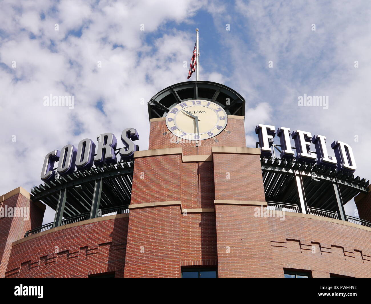 Coors Field Summertime Stock Photo - Alamy