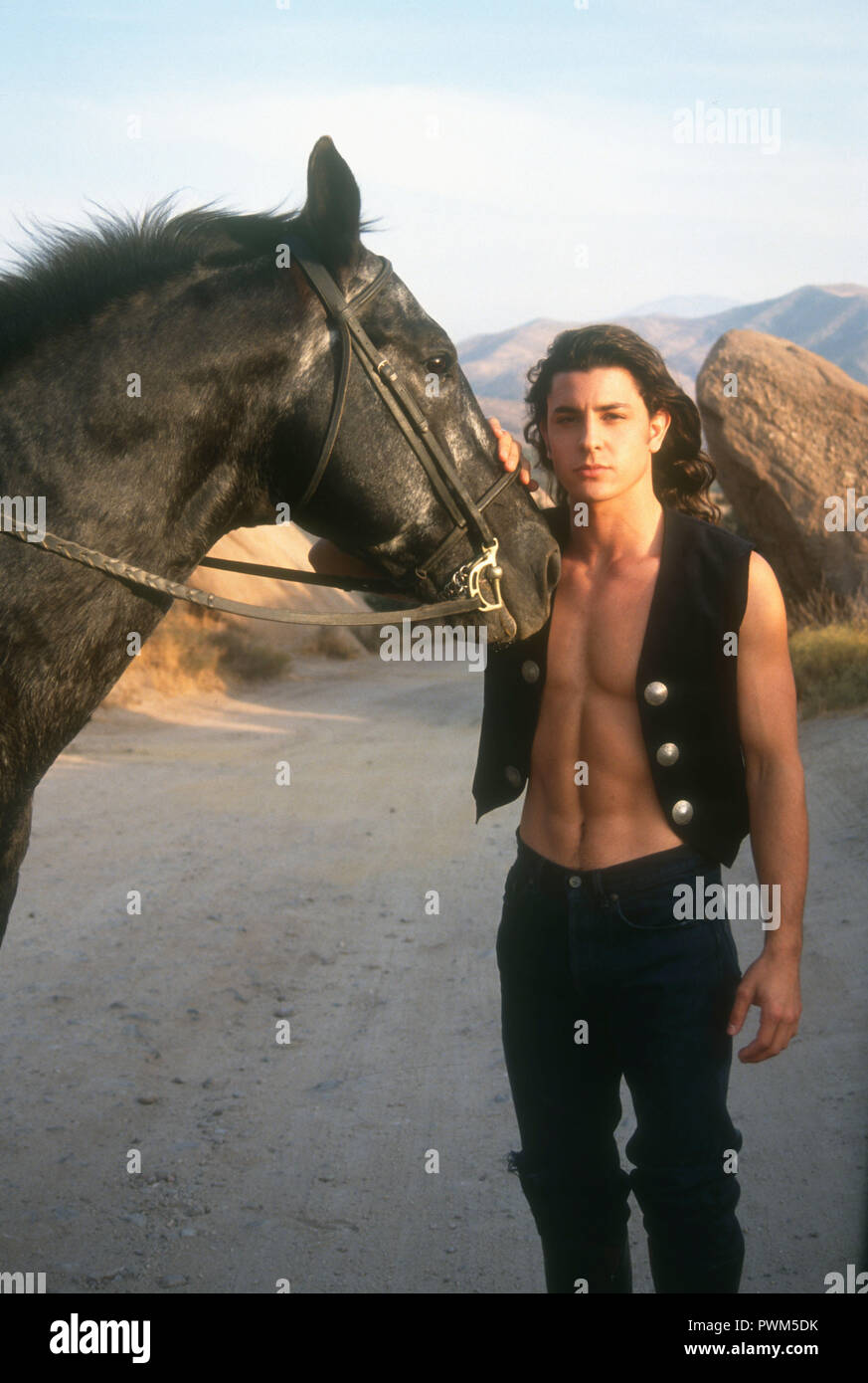 MOJAVE DESERT, CA - OCTOBER 20: (EXCLUSIVE) Actor Diego Serrano poses ...