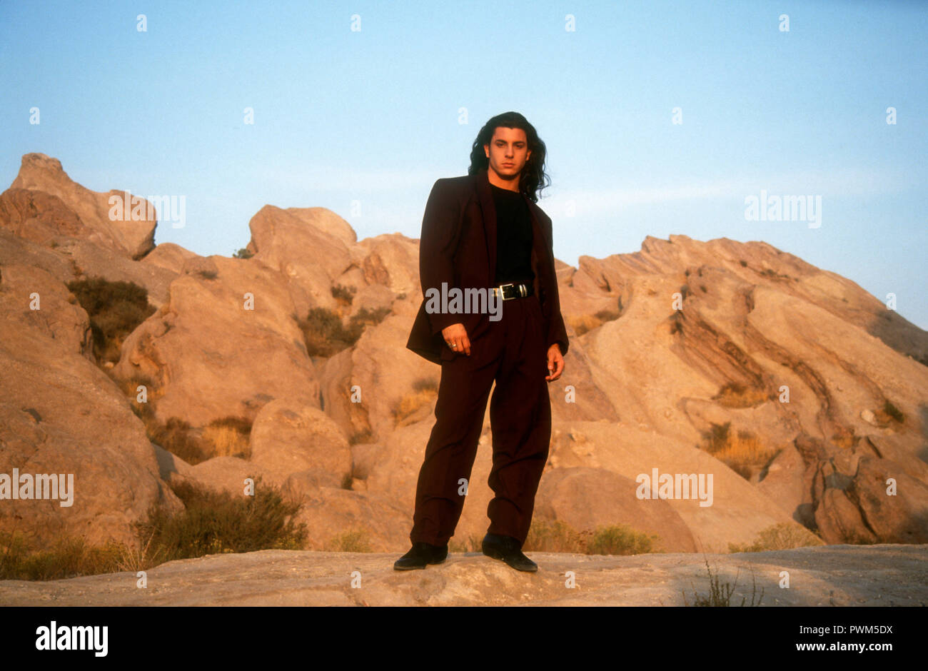MOJAVE DESERT, CA - OCTOBER 20: (EXCLUSIVE) Actor Diego Serrano poses ...