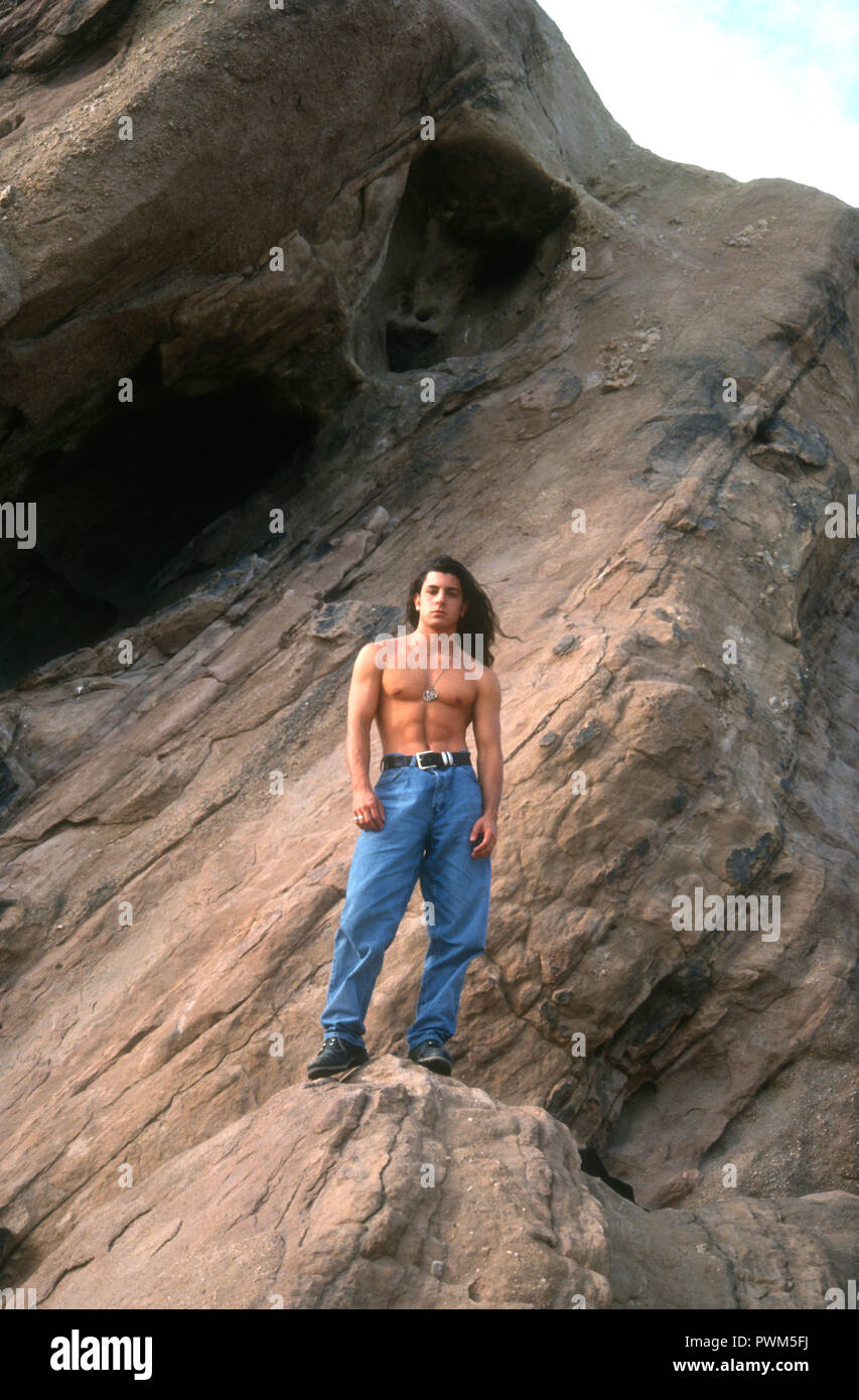 MOJAVE DESERT, CA - OCTOBER 20: (EXCLUSIVE) Actor Diego Serrano poses ...