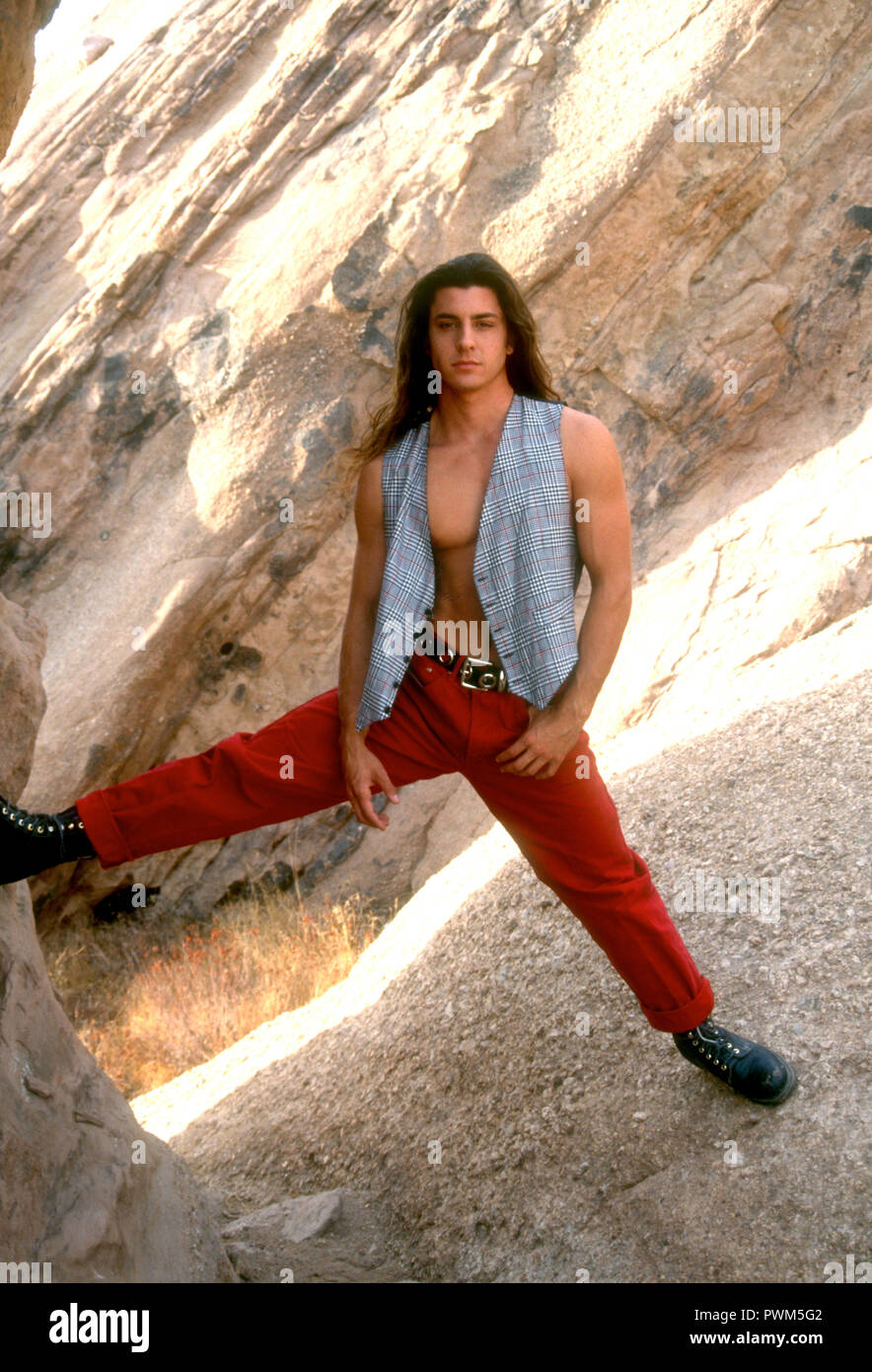 MOJAVE DESERT, CA - OCTOBER 20: (EXCLUSIVE) Actor Diego Serrano poses ...