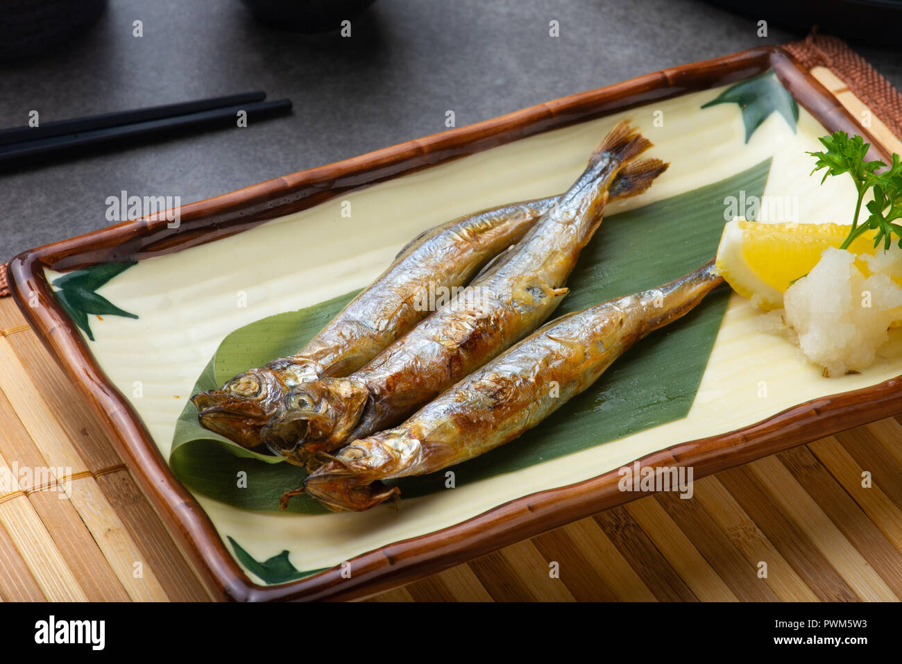 Shishamo smelt hi-res stock photography and images - Alamy