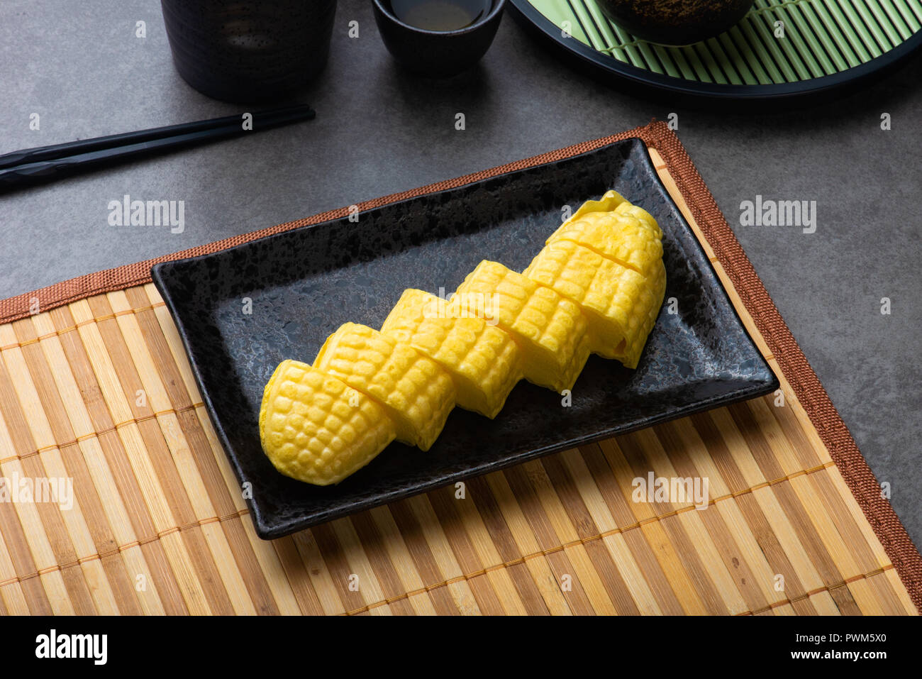 japanese corn ice cream Stock Photo - Alamy