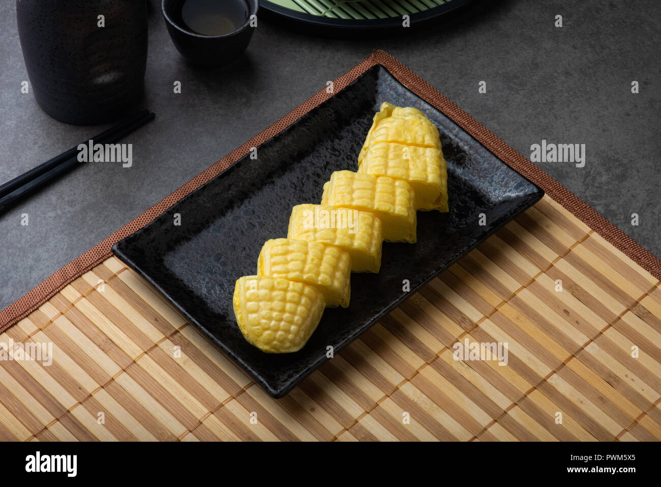japanese corn ice cream Stock Photo - Alamy