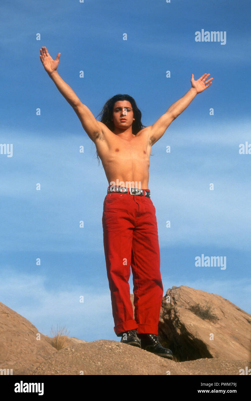 MOJAVE DESERT, CA - OCTOBER 20: (EXCLUSIVE) Actor Diego Serrano poses ...