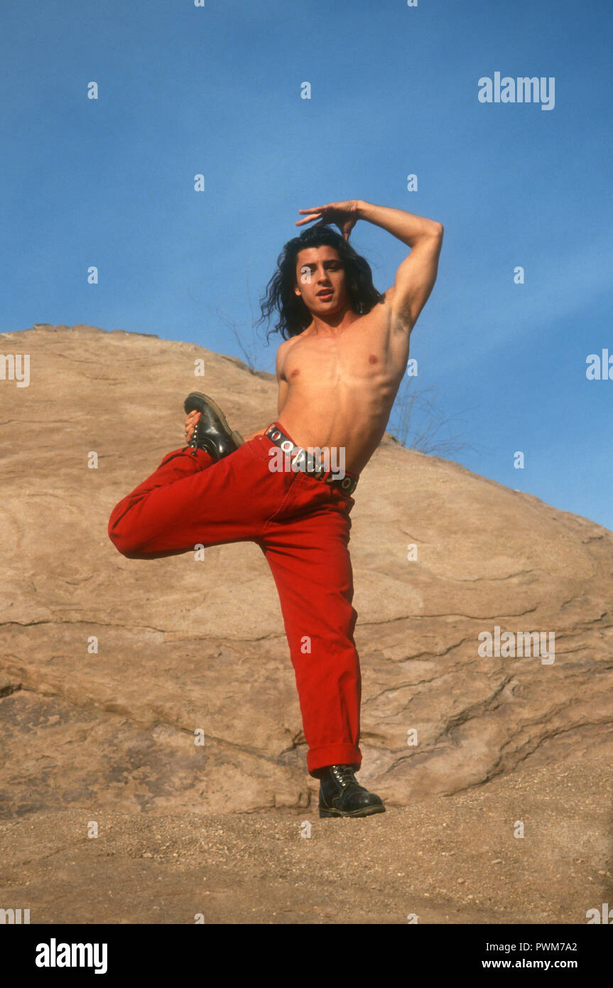 MOJAVE DESERT, CA - OCTOBER 20: (EXCLUSIVE) Actor Diego Serrano poses ...