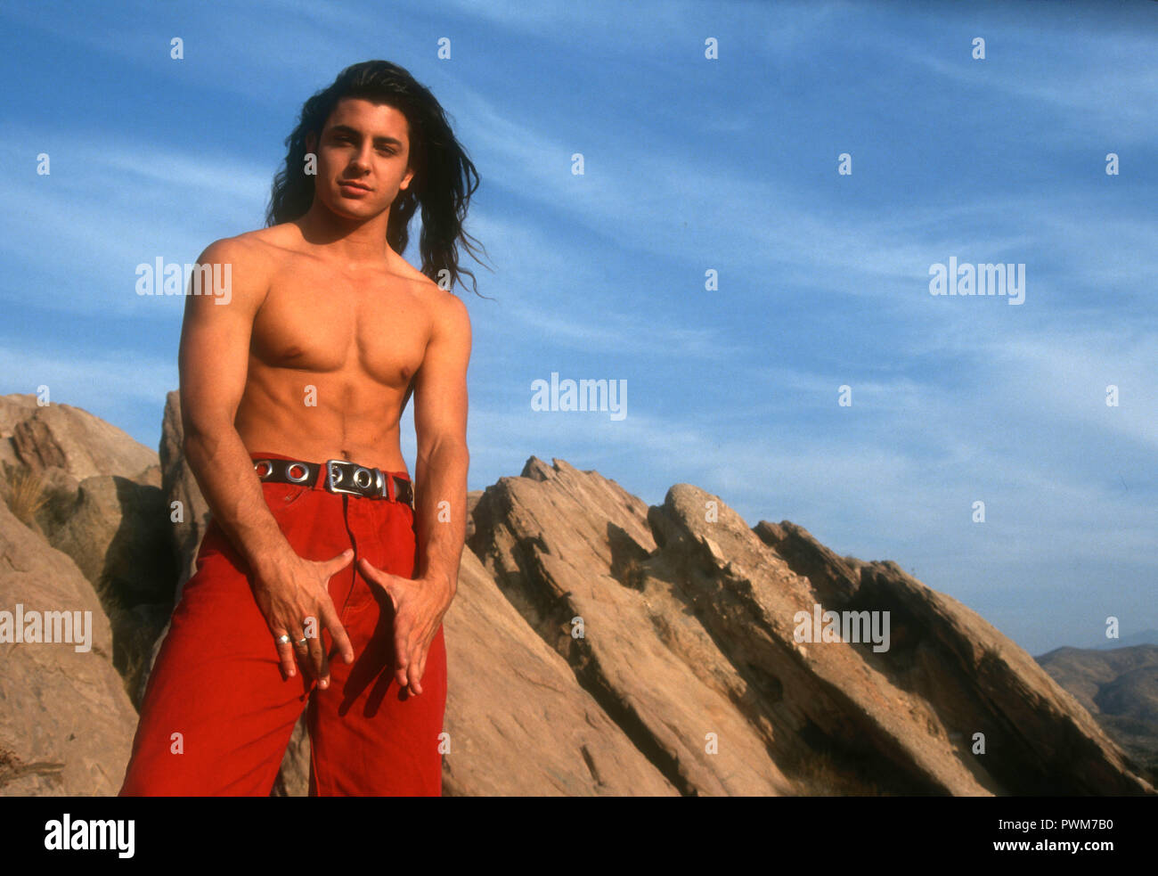 MOJAVE DESERT, CA - OCTOBER 20: (EXCLUSIVE) Actor Diego Serrano poses ...