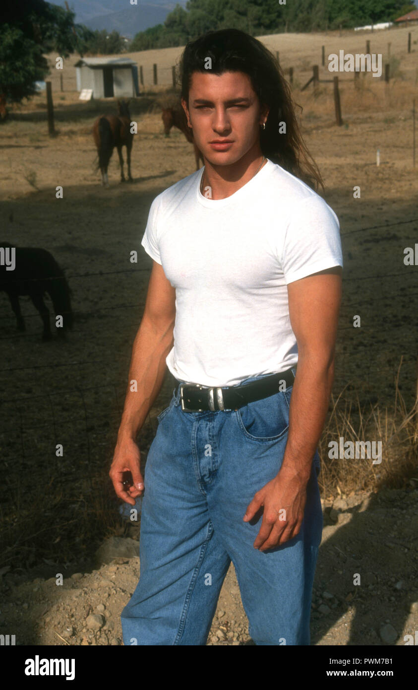 MOJAVE DESERT, CA - OCTOBER 20: (EXCLUSIVE) Actor Diego Serrano poses ...