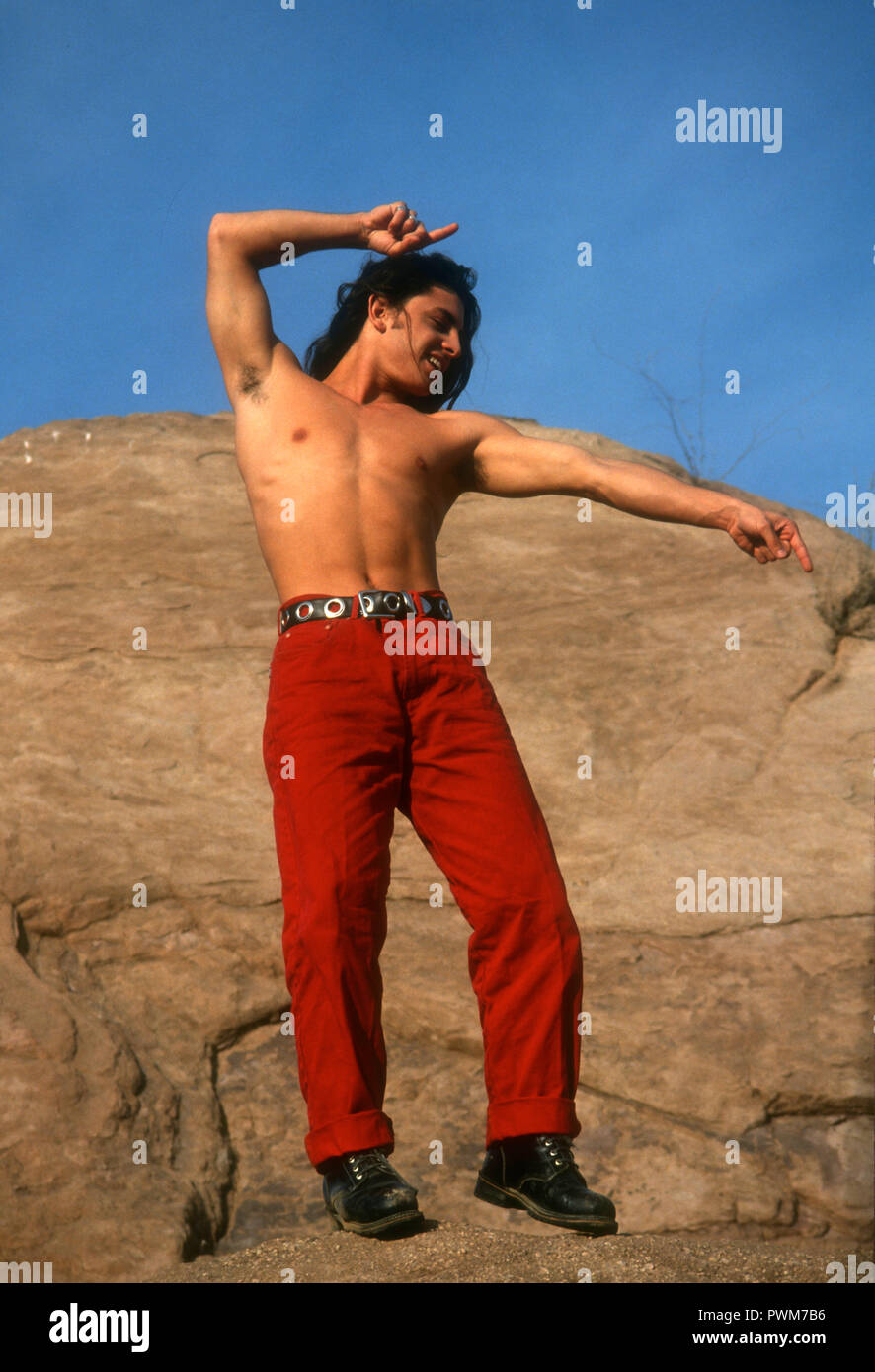 MOJAVE DESERT, CA - OCTOBER 20: (EXCLUSIVE) Actor Diego Serrano poses ...