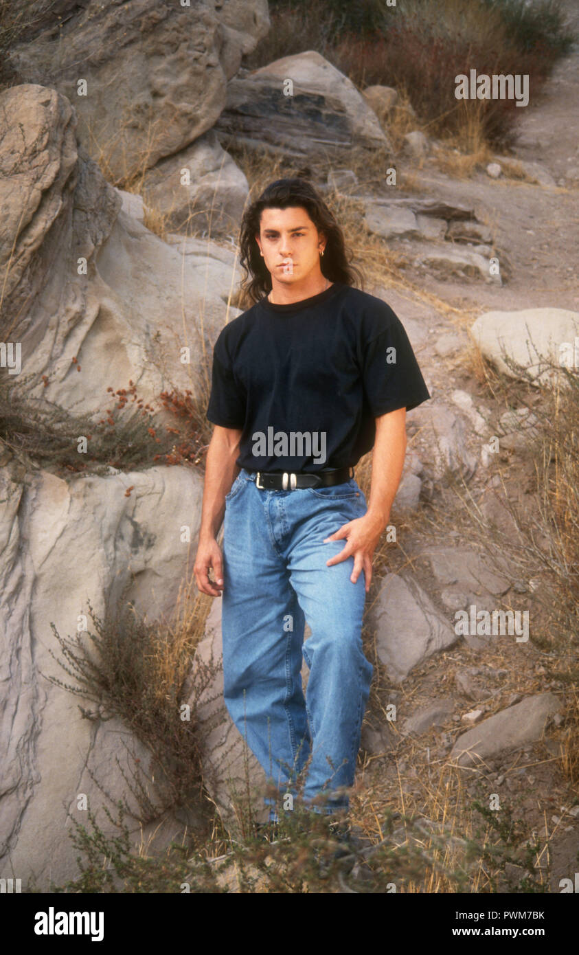 MOJAVE DESERT, CA - OCTOBER 20: (EXCLUSIVE) Actor Diego Serrano poses ...