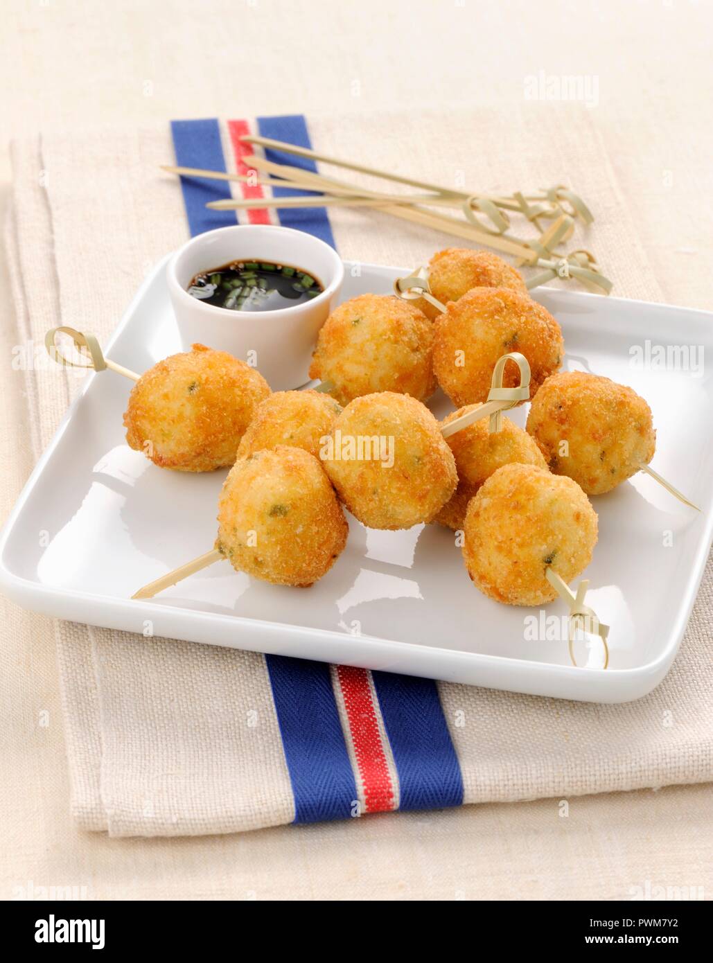 Crocchette di riso (Italian rice croquettes Stock Photo - Alamy