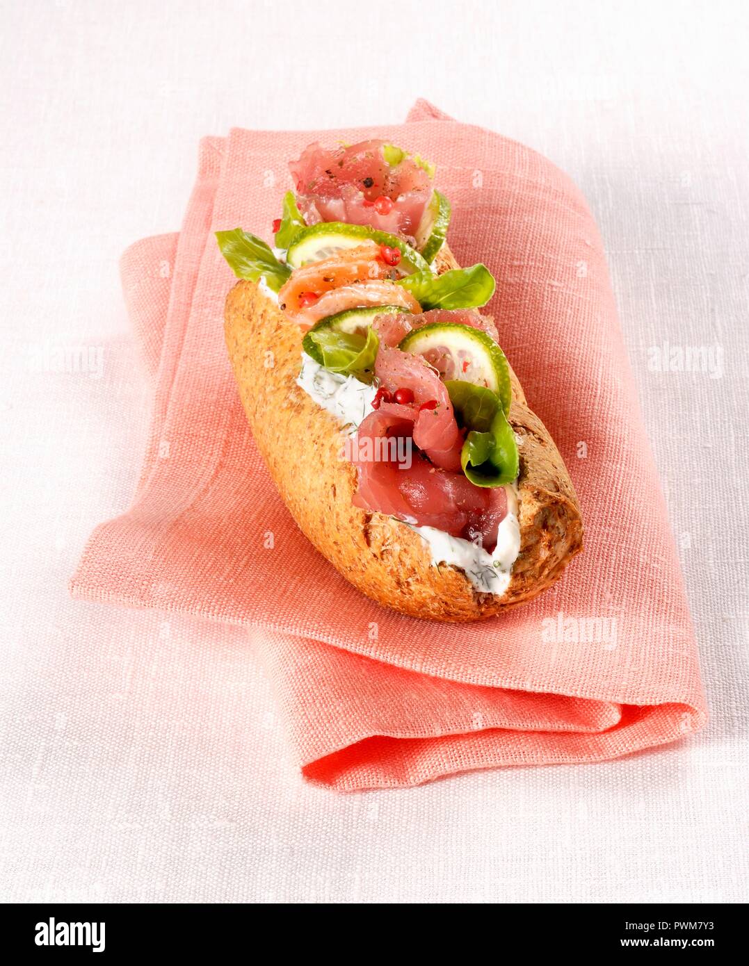 Tunafish sandwiches hi-res stock photography and images - Alamy
