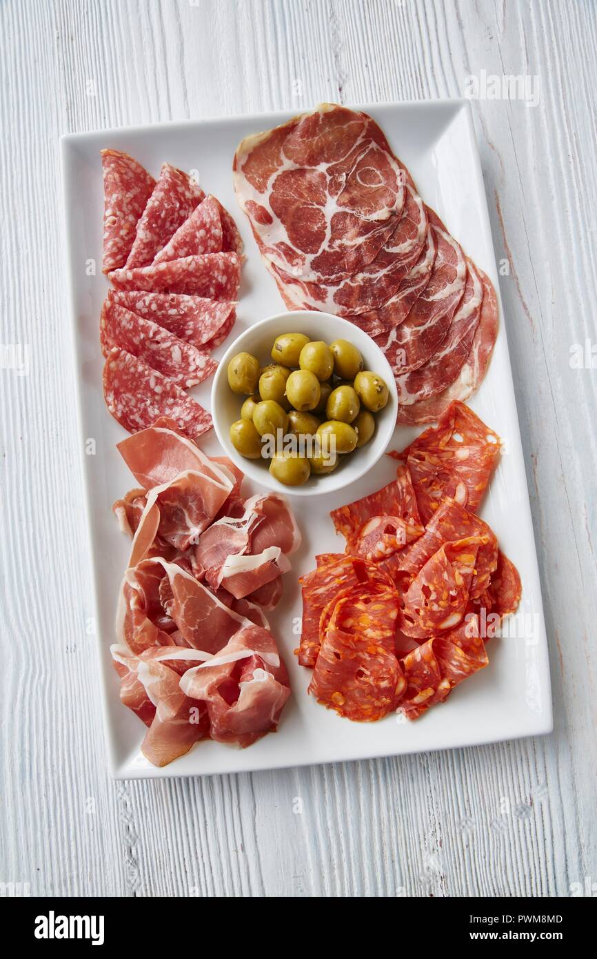 Antipasti platter hi-res stock photography and images - Alamy