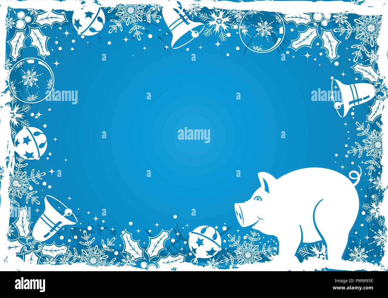 New Year Frame Stock Vector Image & Art - Alamy