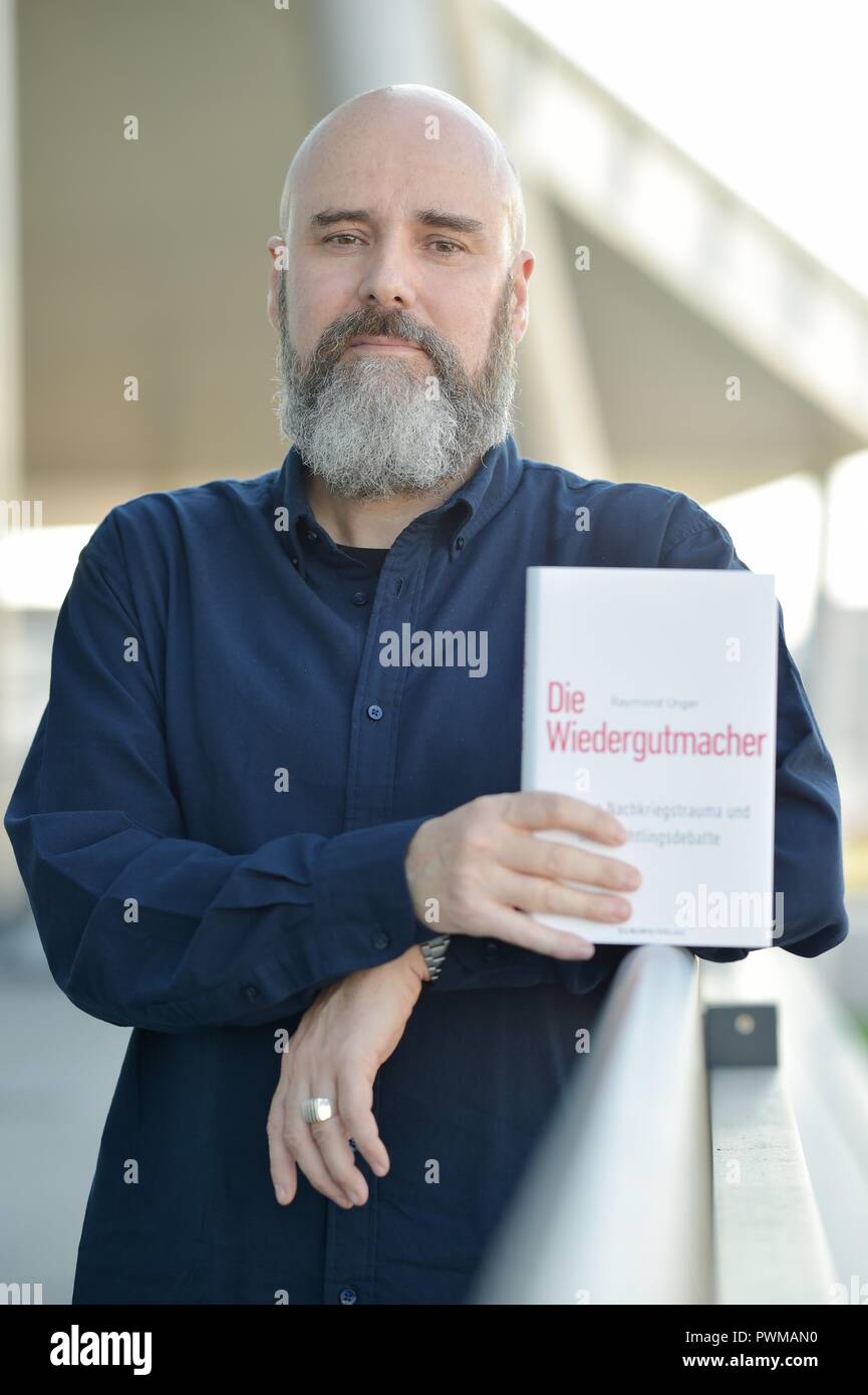 Raymond Unger in October 2018 at the Frankfurt Book Fair. | usage ...