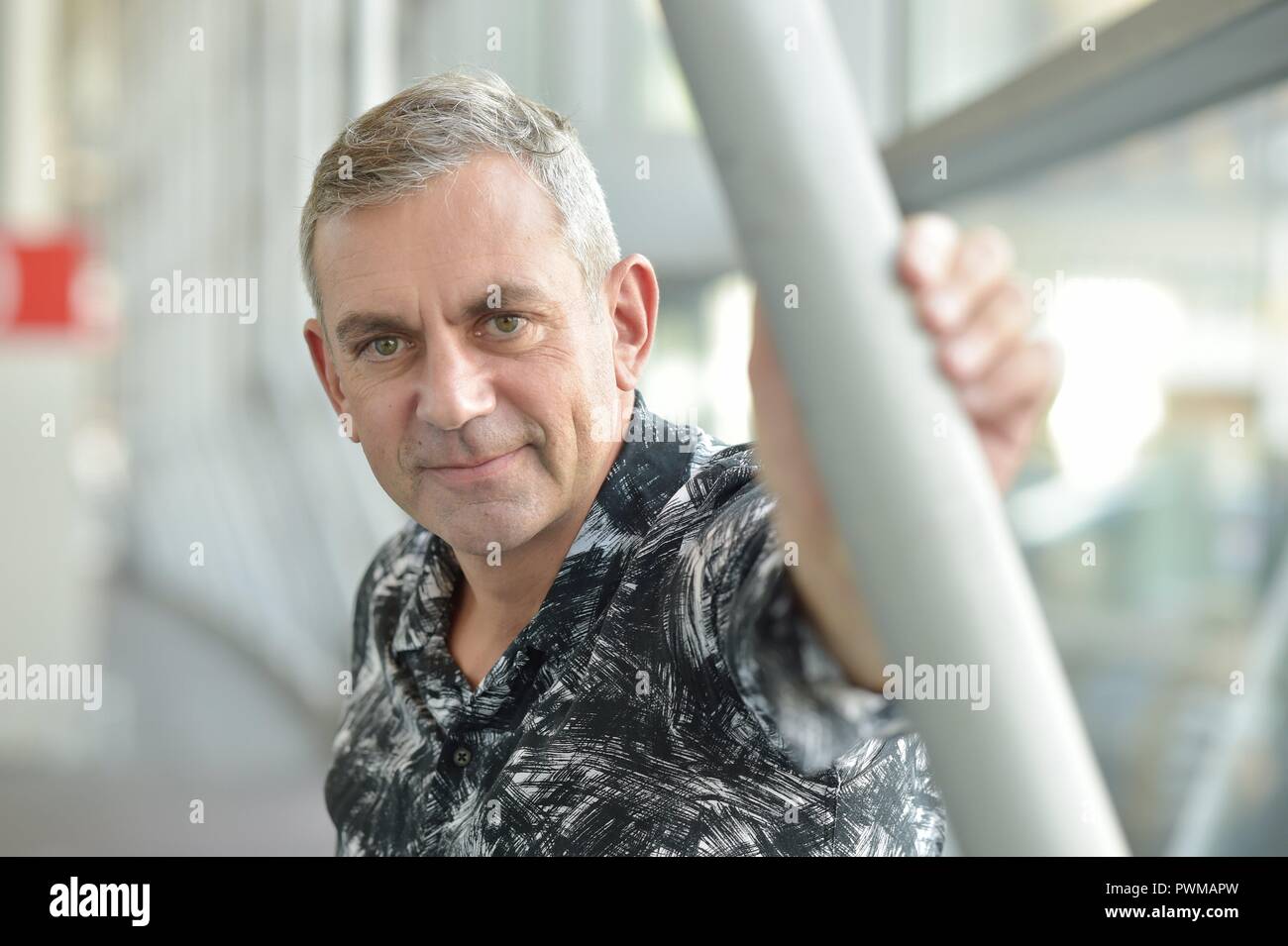 Wladimir Kaminer in October 2018 at the Frankfurt Book Fair. | usage ...