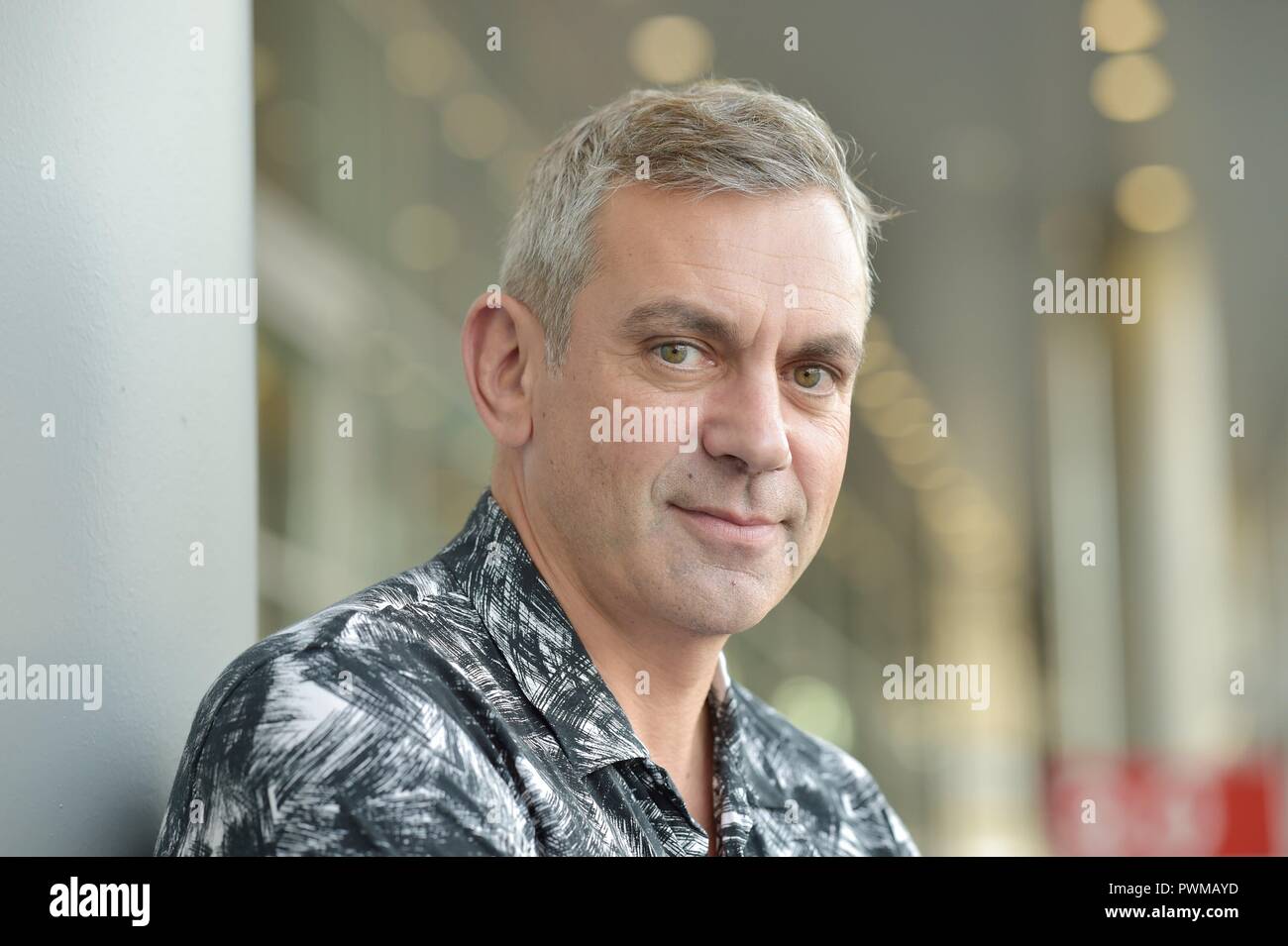 Wladimir Kaminer in October 2018 at the Frankfurt Book Fair. | usage ...
