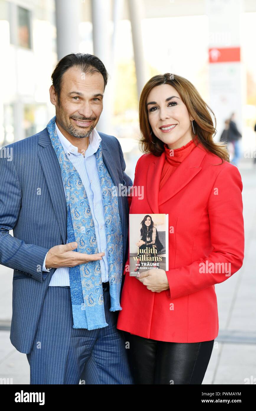 Alexander-Klaus Stecher and Judith Williams in October 2018 at the ...