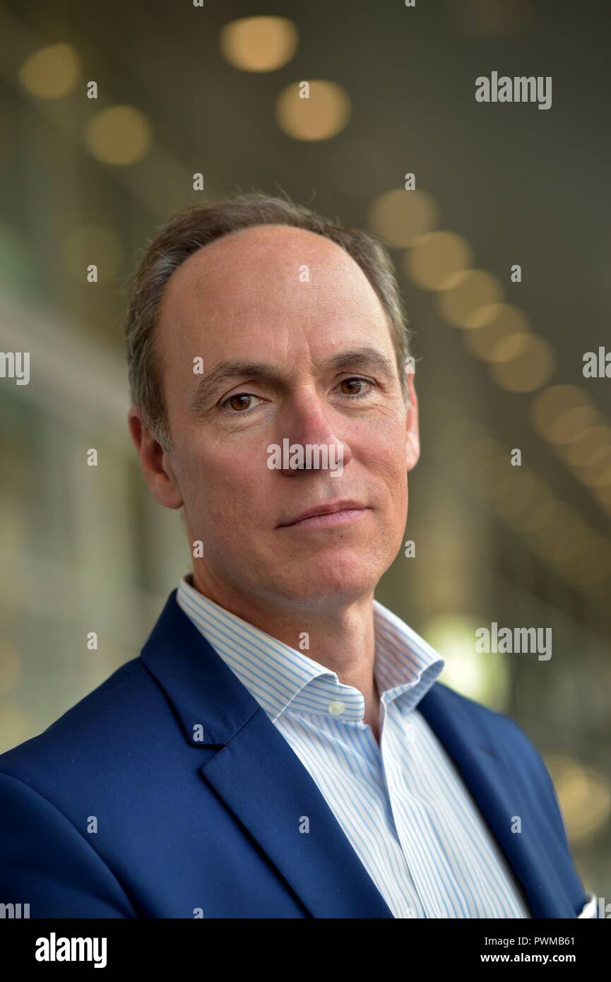 Christoph Keese in October 2018 at the Frankfurt Book Fair. | usage ...