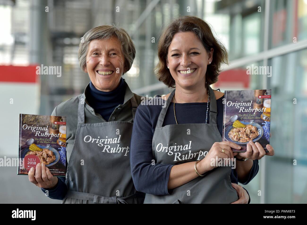 Barbara Boudon and Stephanie Streit-Boudon in October 2018 at the ...
