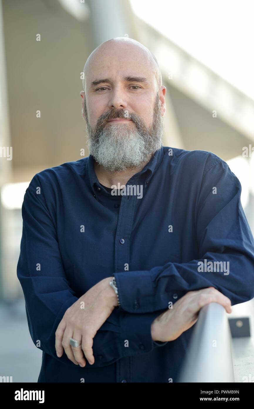 Raymond Unger in October 2018 at the Frankfurt Book Fair. | usage ...